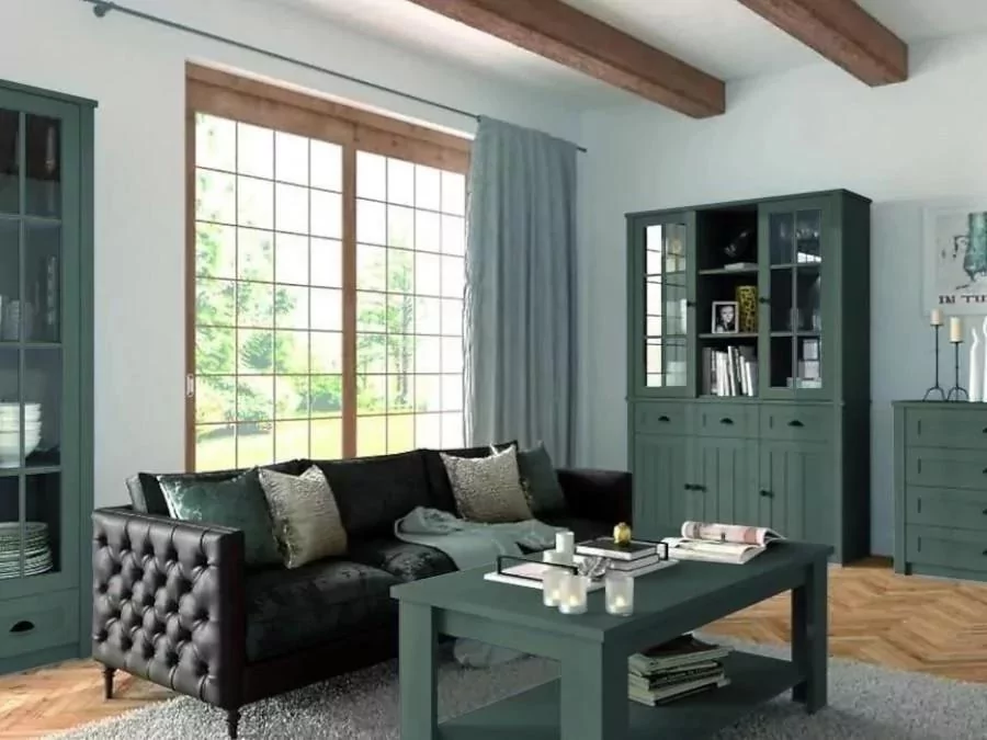 Nábytek do obývacího pokoje Prowansja Green II- BauMax / Inspirace ...