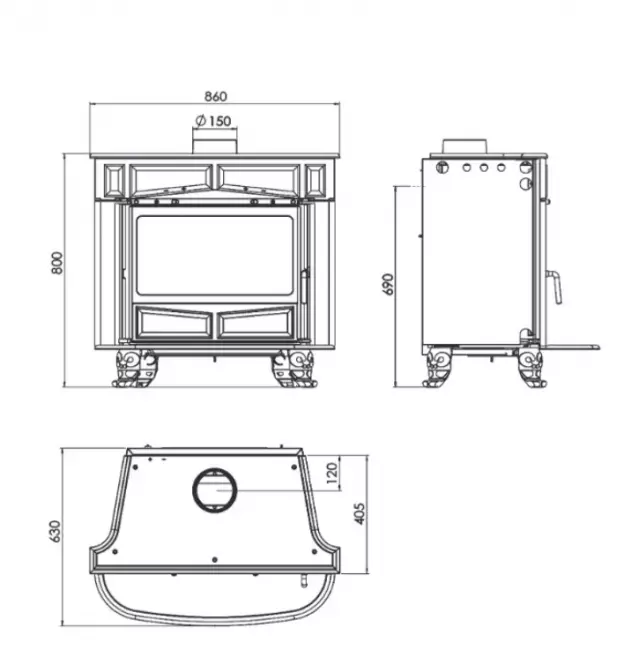 66NF PIECKA LIATINOVA MINIMAL 35 EKO 9KW / BAUMAX