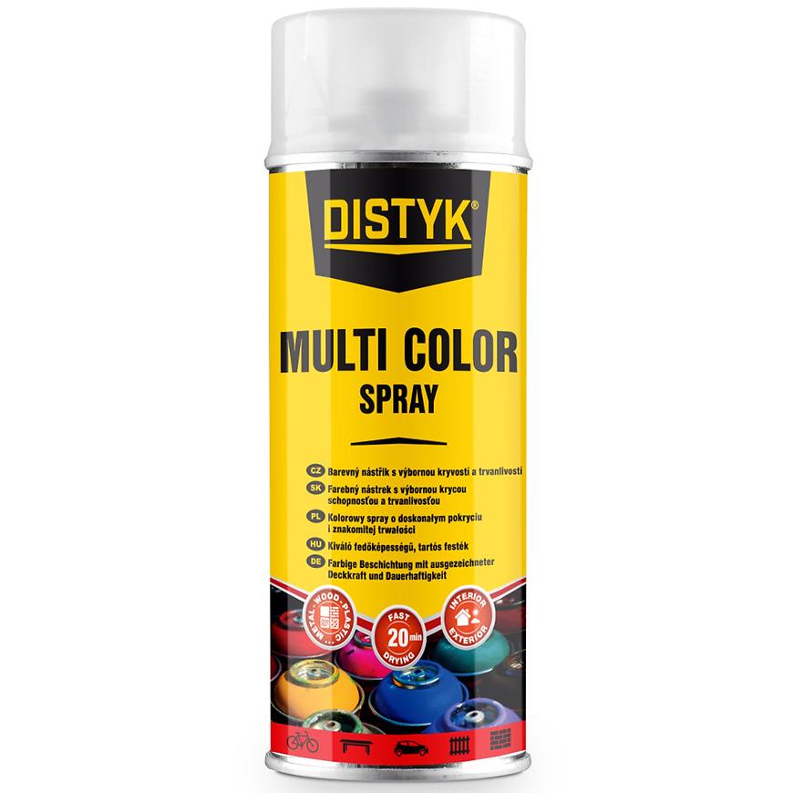 Multi Color Spray Distyk matná ral 9010 Bílá 400 ml / BAUMAX