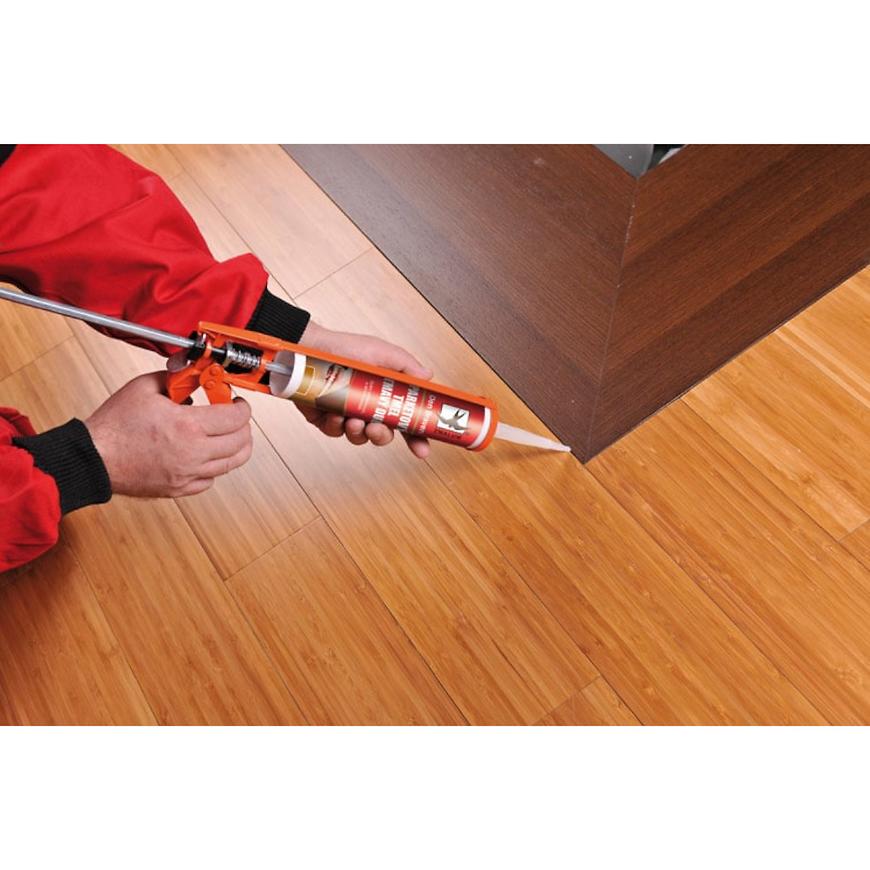 Parketový tmel Den Braven 310 ml tmavý dub (RAL 1011beige mavrone) / BAUMAX