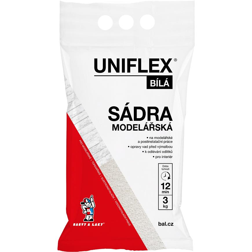 Sádra bílá 3kg / BAUMAX
